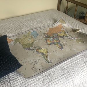 Art | Custom Large Classic World Map | Poshmark